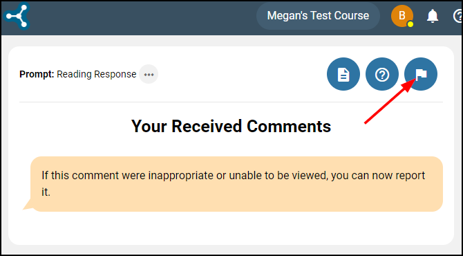 How to Report a Peer's Submission or Comment – Peerceptiv Knowledge Base