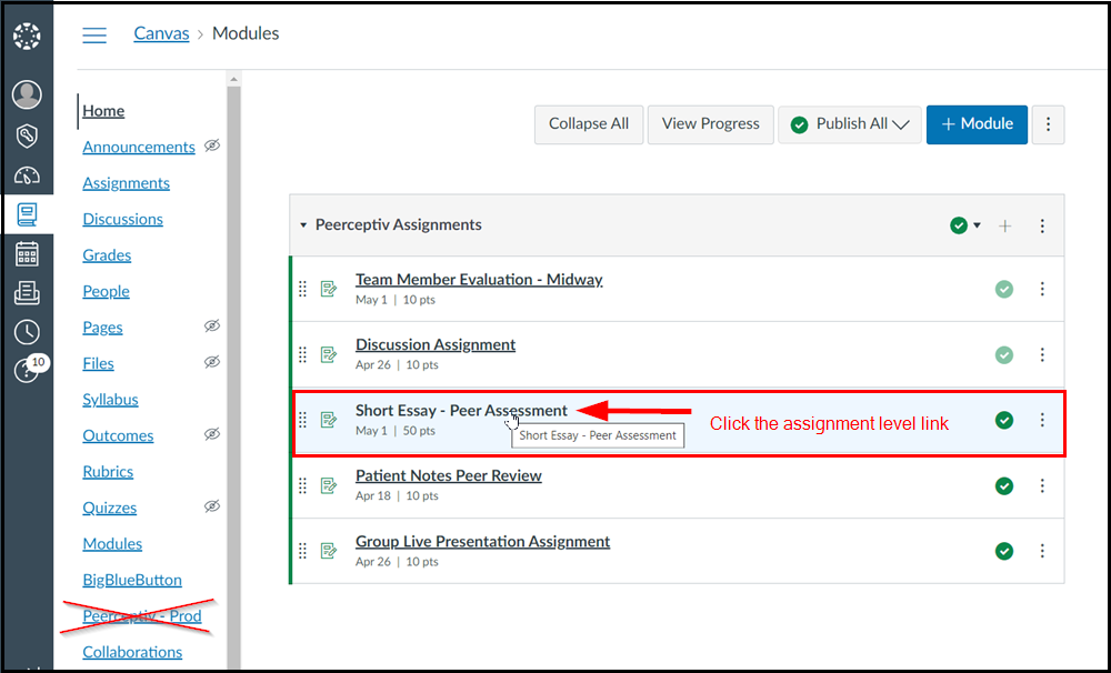 Grades not passing back to the LMS gradebook? – Peerceptiv Knowledge Base