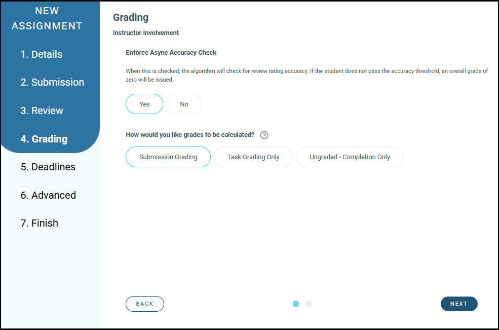 Create an Async Mode Course and Assignment – Peerceptiv Knowledge Base