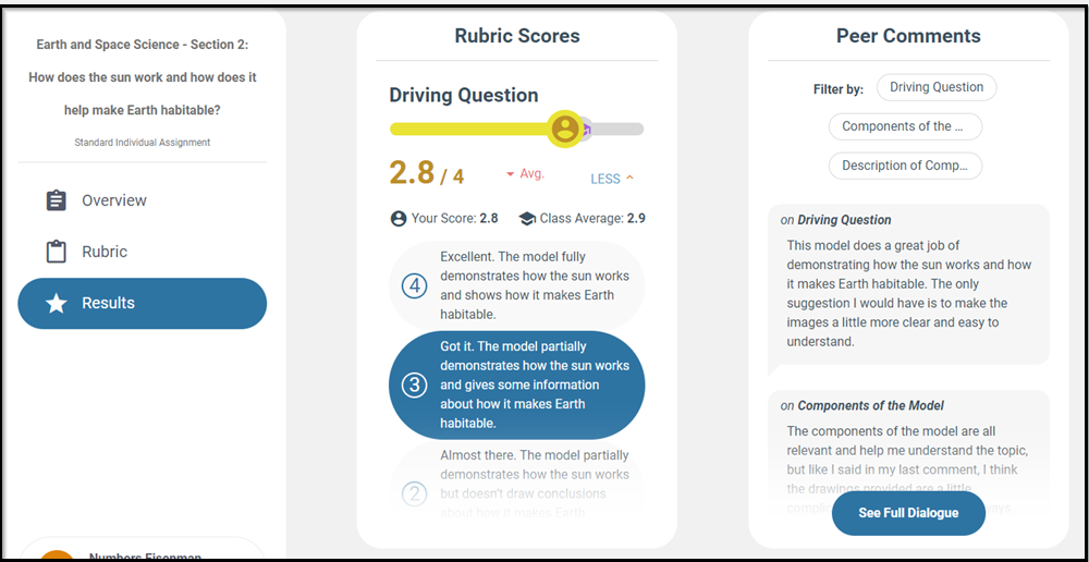 Understanding Peerceptiv Results: Sync Mode Assignments – Peerceptiv Knowledge Base